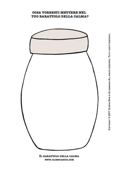 Il barattolo della calma_Disegni da colorare-Pagina005 – Olimpia Ruiz ...